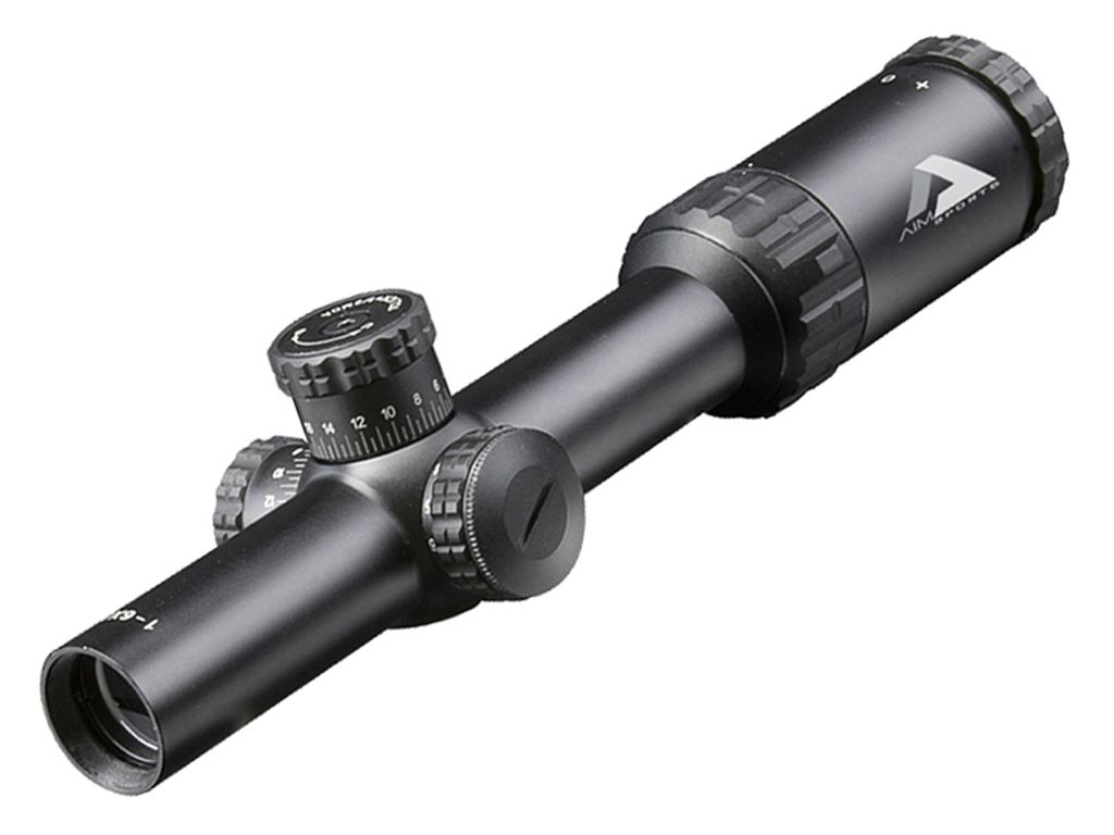 Alpha 6 1-6x24 30mm Rifle Scope Black Anodized Reticle | Replicaairguns.ca