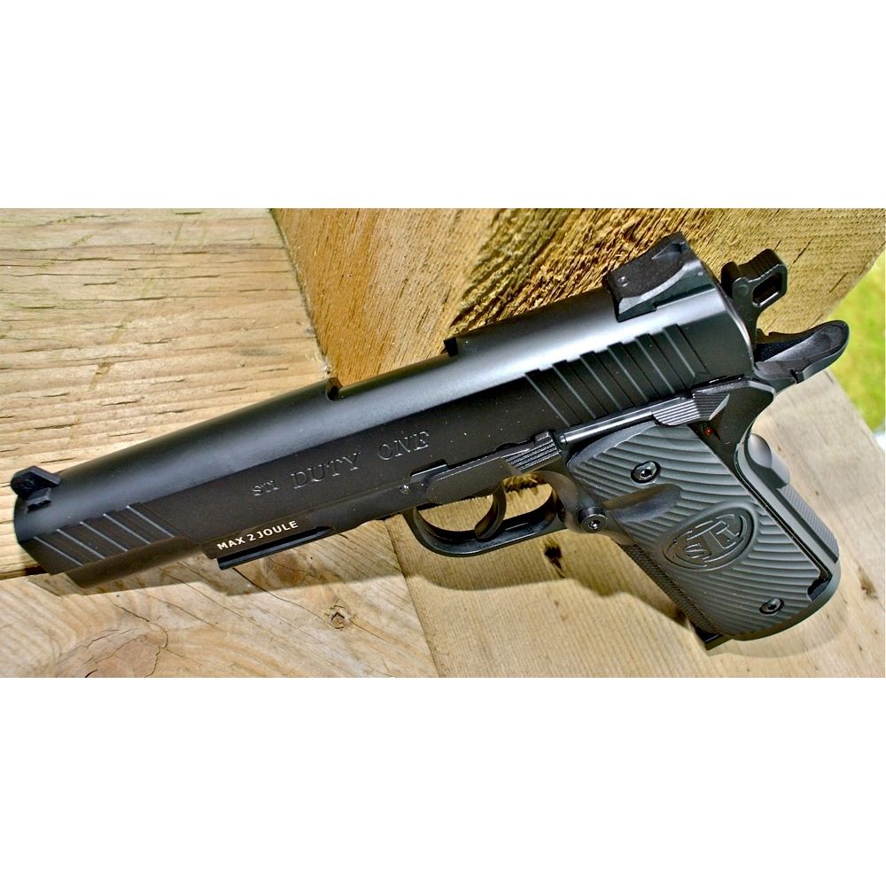 ASG STI Duty One 1911 NBB Airsoft Pistol |ReplicaAirguns.ca