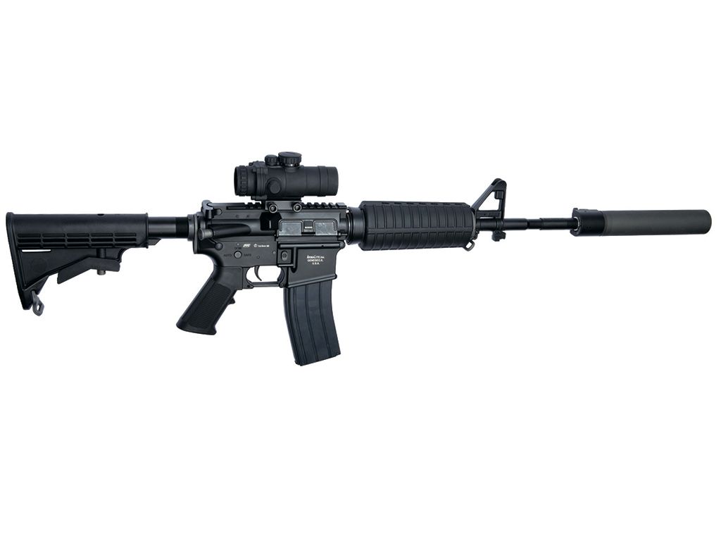 AEG PL Armalite M15A4 Carbine Airsoft Rifle - 360rd | Replicaairguns.ca