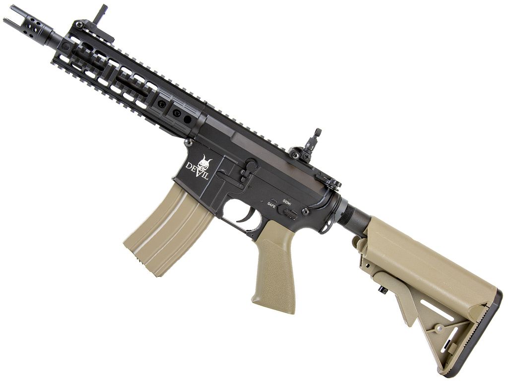 ASG Devil M15 CQB 7-Inch Airsoft Rifle | ReplicaAirguns.ca