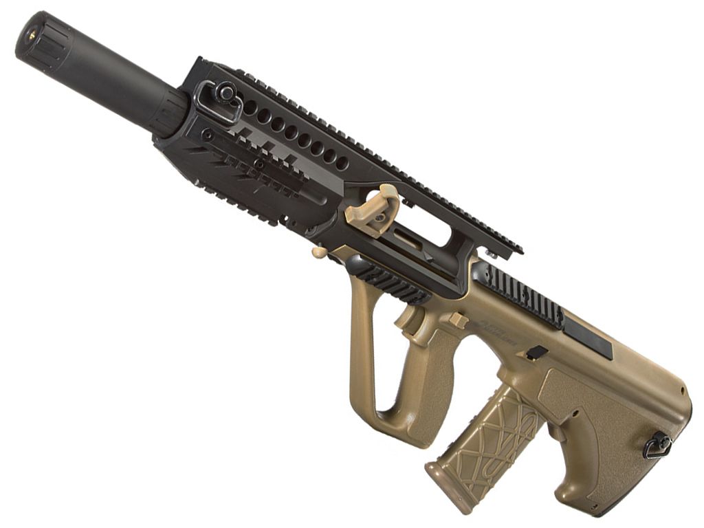ASG Steyr AUG A3 Tan AEG Rifle | ReplicaAirguns.ca