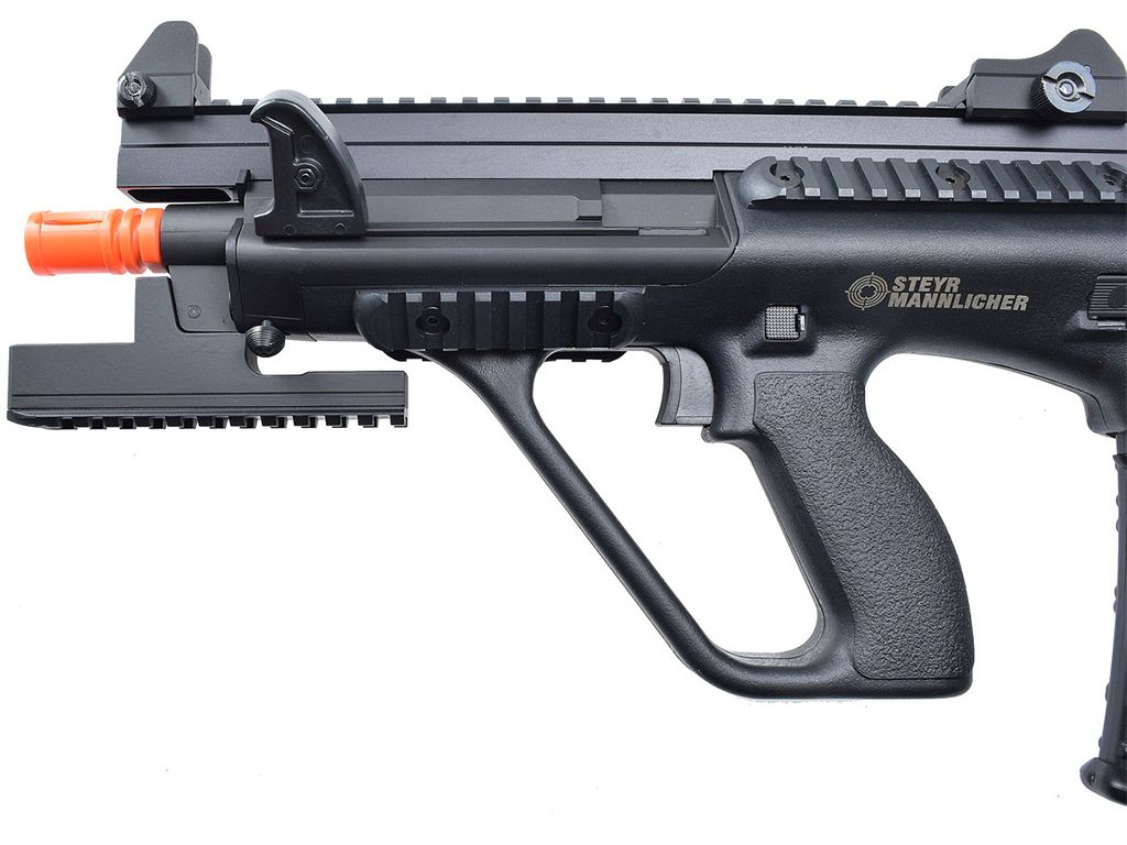STEYR AUG A3 XS Commando Airsoft - Black | ReplicaAirguns.ca