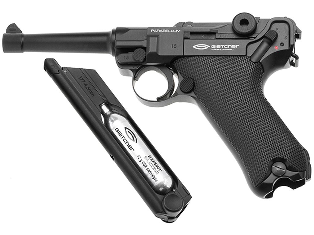 buy gletcher steel blowback co2 4.5 mm pistol |replicaairguns.ca