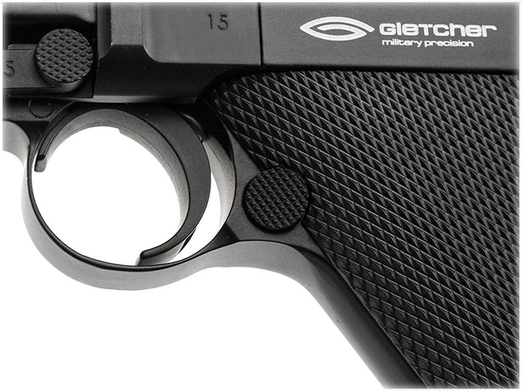 Gletcher Parabellum CO2 Blowback Steel BB pistol |ReplicaAirguns.ca