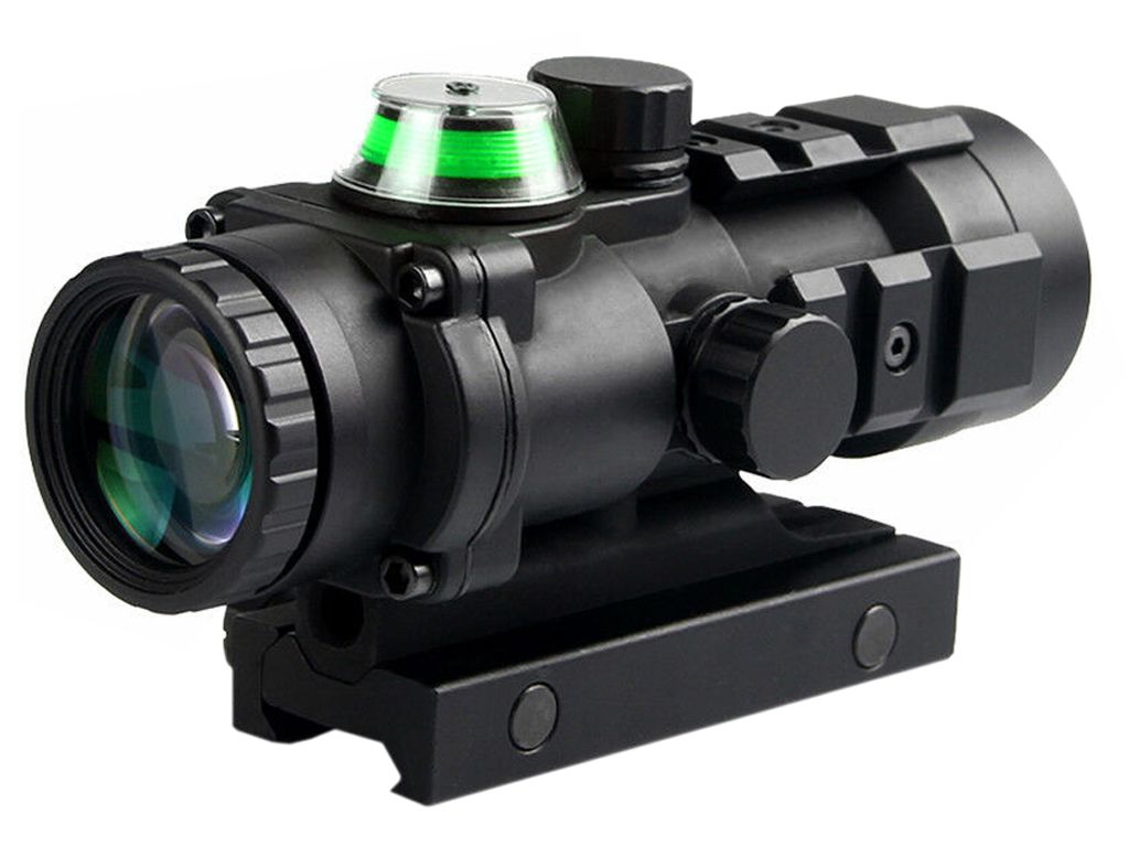 3x32 Fiber Optic Illuminated Prism Scope | ReplicaAirguns.ca