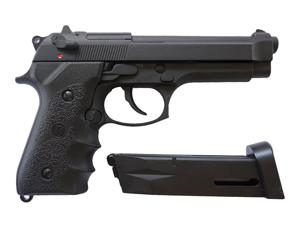 KJ Works M9 Tactical Airsoft Pistol |ReplicaAirgins.ca