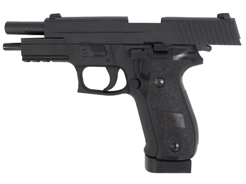 KJ Works P226 Full Metal CO2 Airsoft Pistol | Replicaairguns.ca