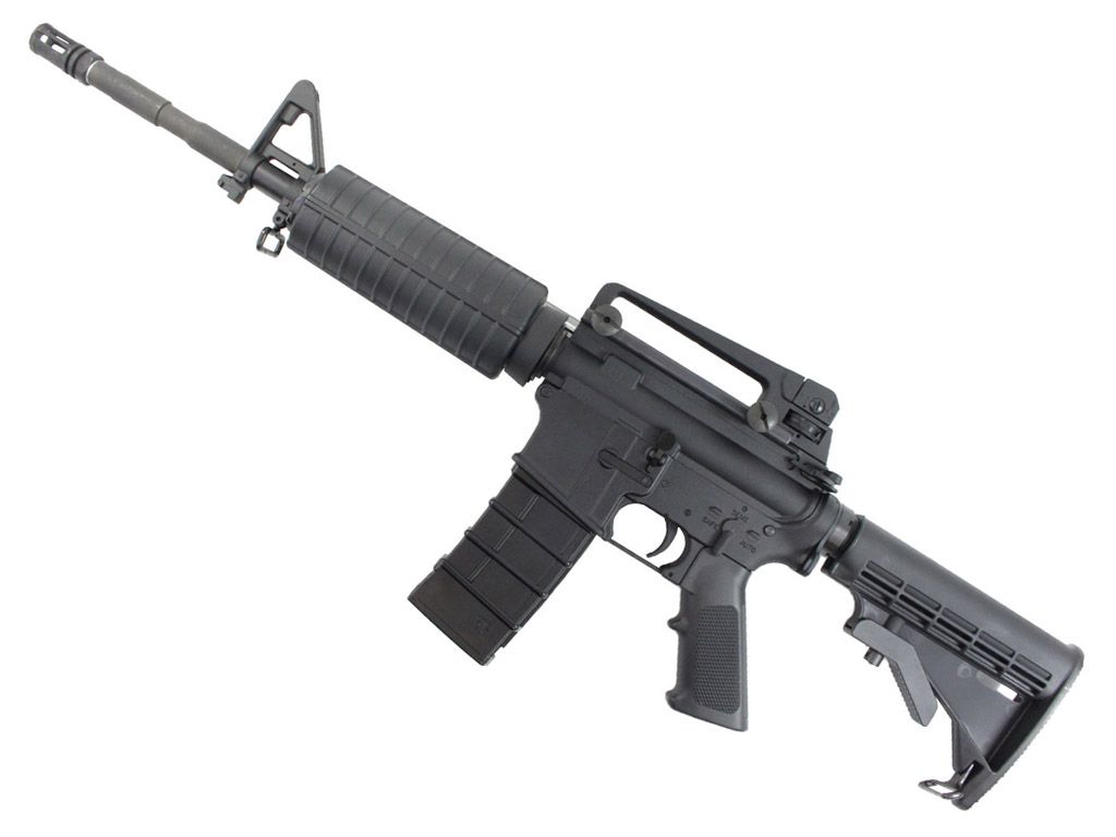 KJ Works M4-V3-C8 CQB GBB Airsoft Rifle | ReplicaAirguns.ca