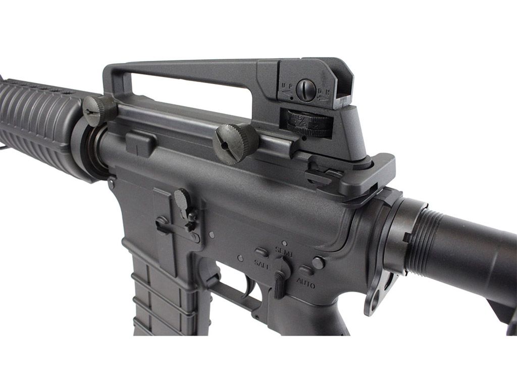 KJ Works M4-V3-C8 CQB GBB Airsoft Rifle | ReplicaAirguns.ca