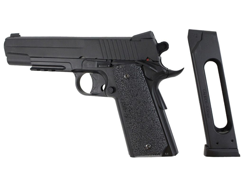KWC 1911 GSR CO2 NBB Airsoft Pistol | Replicaairguns.ca