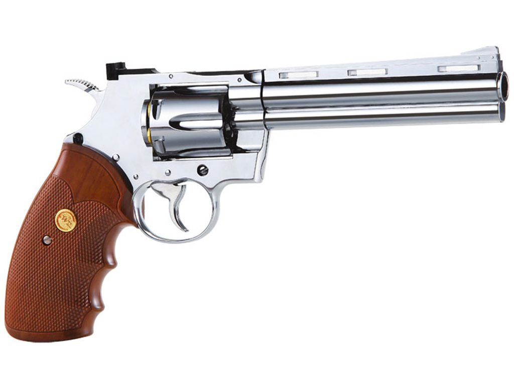 buy cheap kwc 357 6 inch co2 bb silver gun |replicaairguns.ca