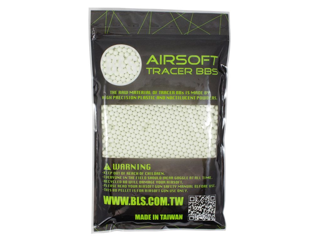 BLS Perfect BB Green Airsoft Tracer BBs | ReplicaAirguns.ca