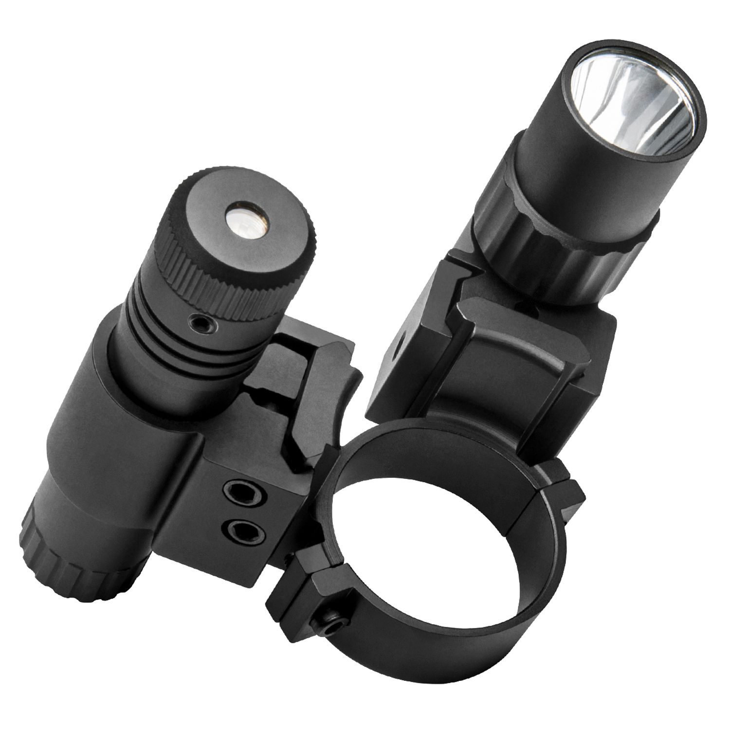 Buy Cheap Ncstar ASFLG1 Double Rail Scope Adapter And Flashlight With ...