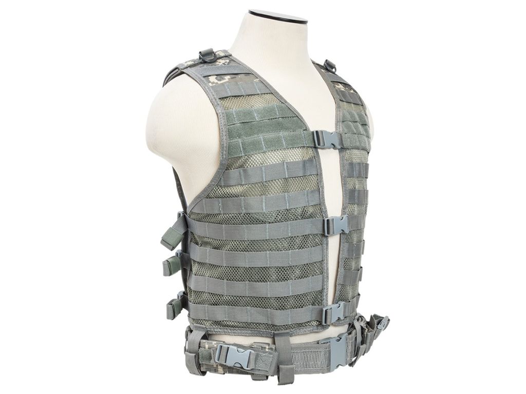 NcStar Molle/Pals Tactical Mesh Vest - Large | Replicaairguns.ca