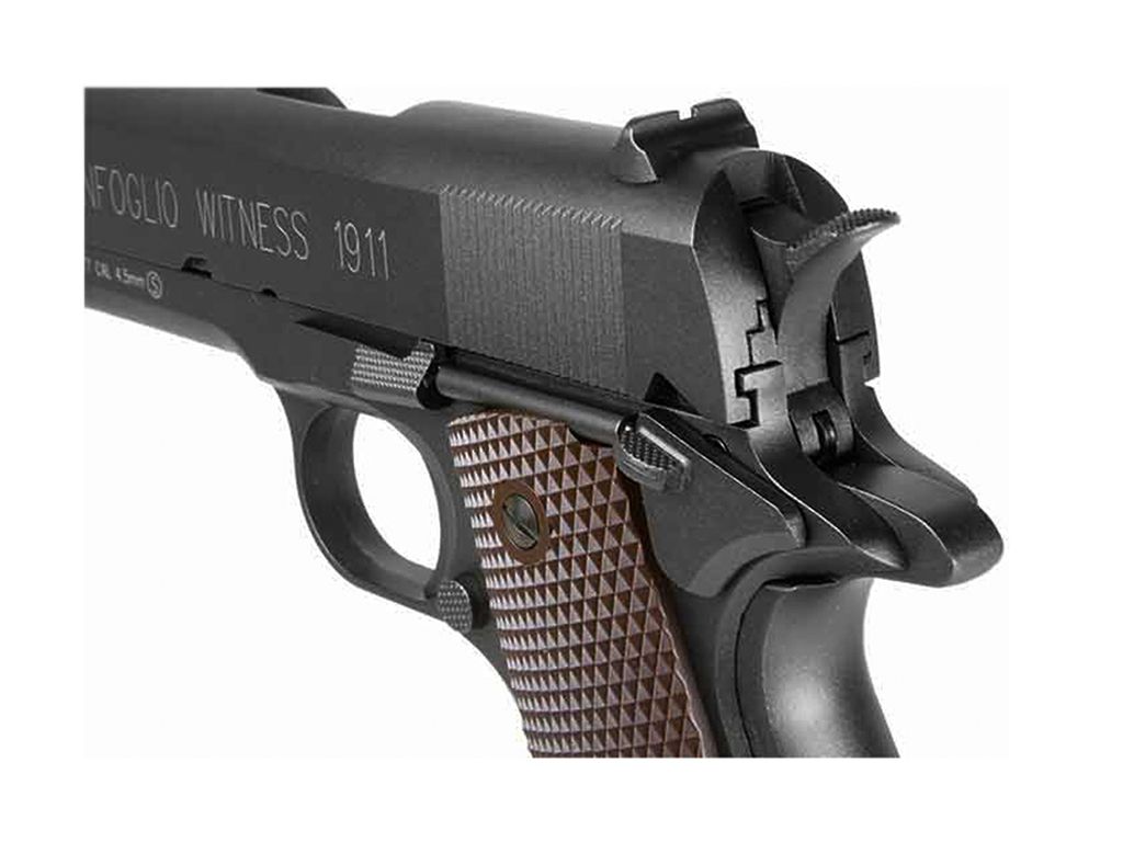 Tanfoglio Witness 1911 BB Pistol Blowback | ReplicaAirguns.ca Tanfoglio Witness 1911 BB Pistol Blowback | ReplicaAirguns.ca